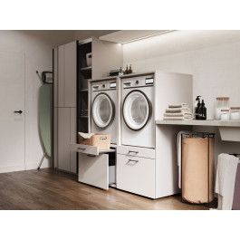 Kast WASHING 2 machines naast elkaar MEDIUM kasjmier - Mobistoxx